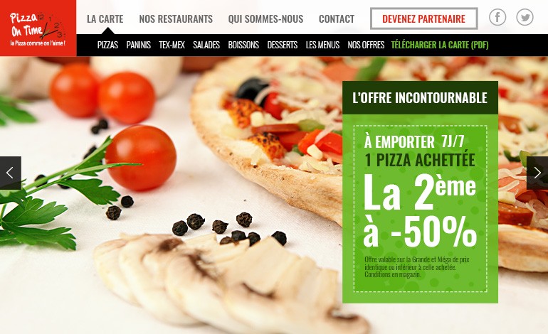 Pizza On Time- CSSLight