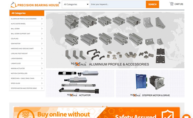 Precision Bearing House- CSSLight